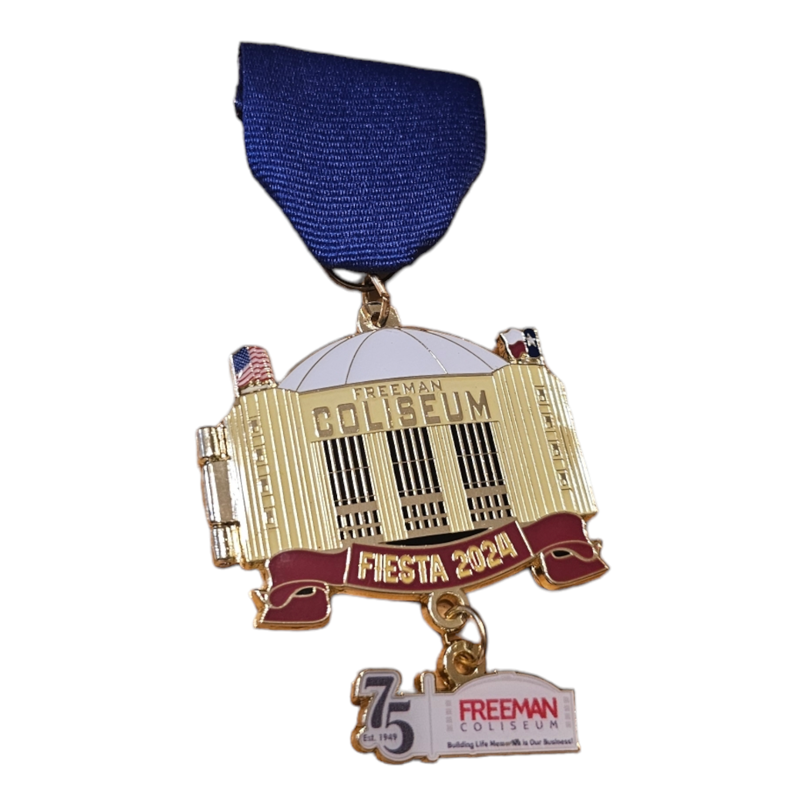 2024 Freeman Colisium 75th Fiesta Medal – San Antonio Fiesta Medal