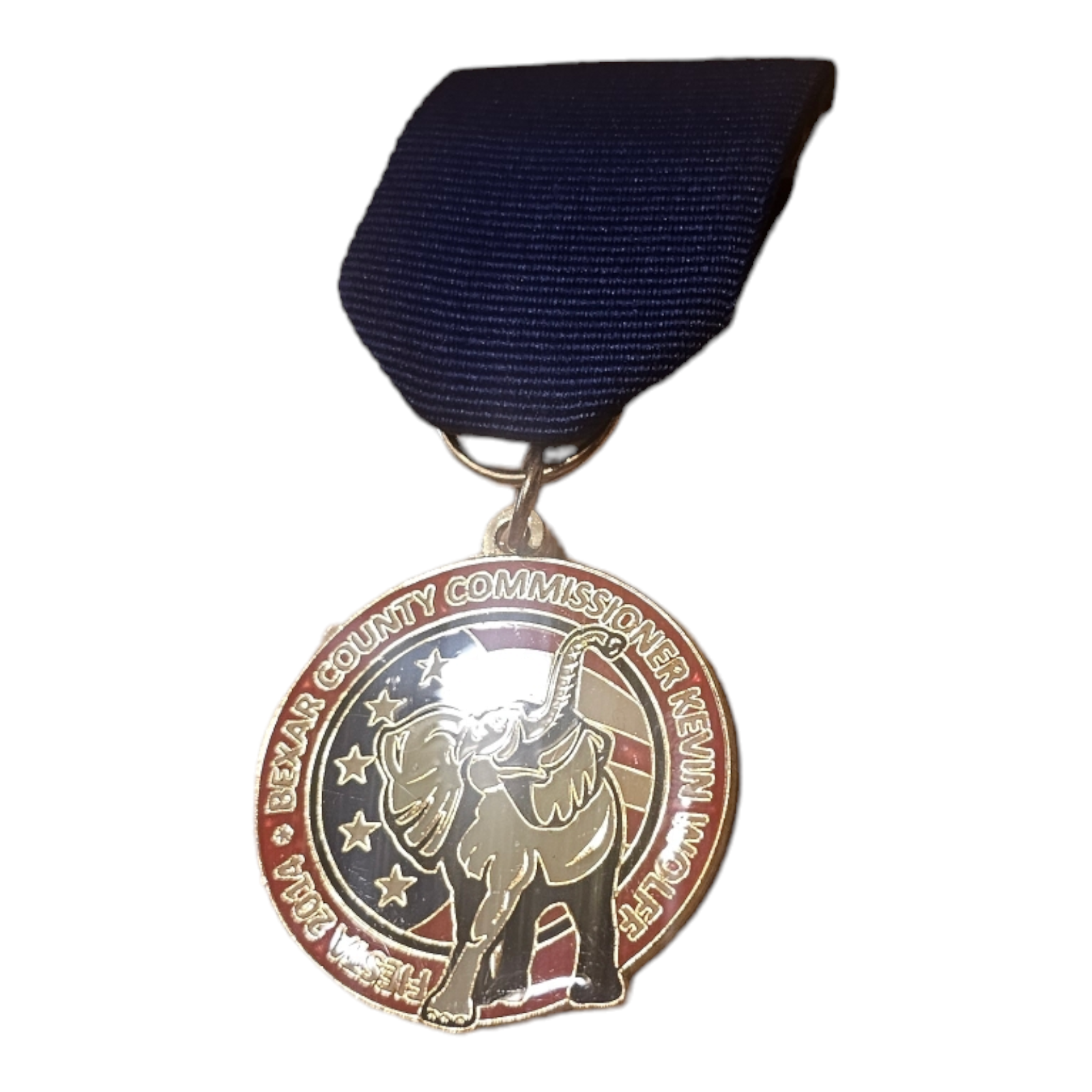 2014 Commissioner Wolf "Elephant" Fiesta Medal – San Antonio Fiesta Medal